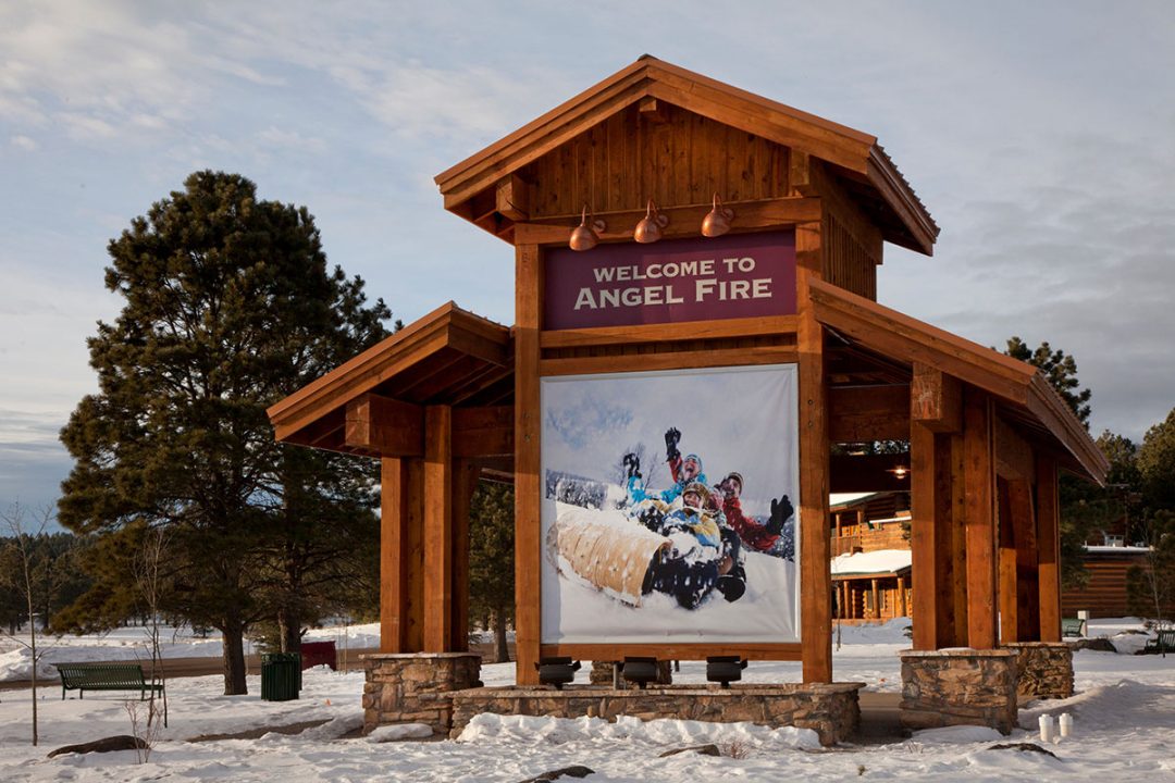 ANGEL FIRE FOUR CORNERS PARK AND SIGNAGE | LIVING DESIGNS GROUP ARCHITECTS